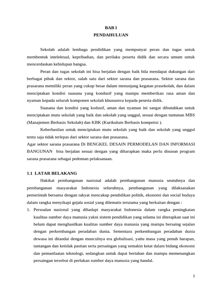 Program Kerja Bengkel DPIB | PDF