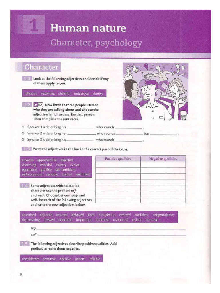 Advanced Vocab For IELTS - Unit 1 | PDF