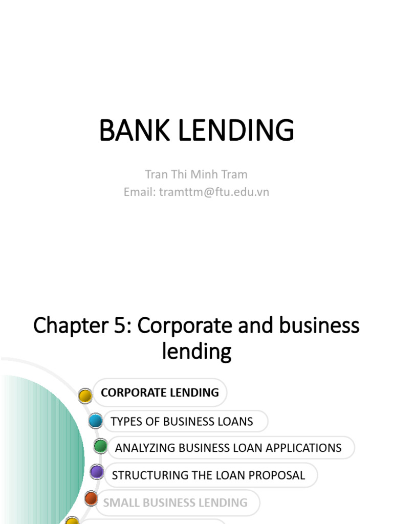 Corporate Business Lending Overview | PDF