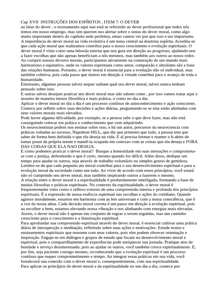 Cap 17 Item 7 o Dever | PDF