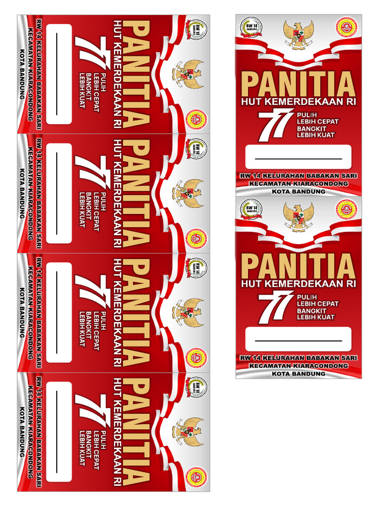 Kartu Panitia PRINT | PDF