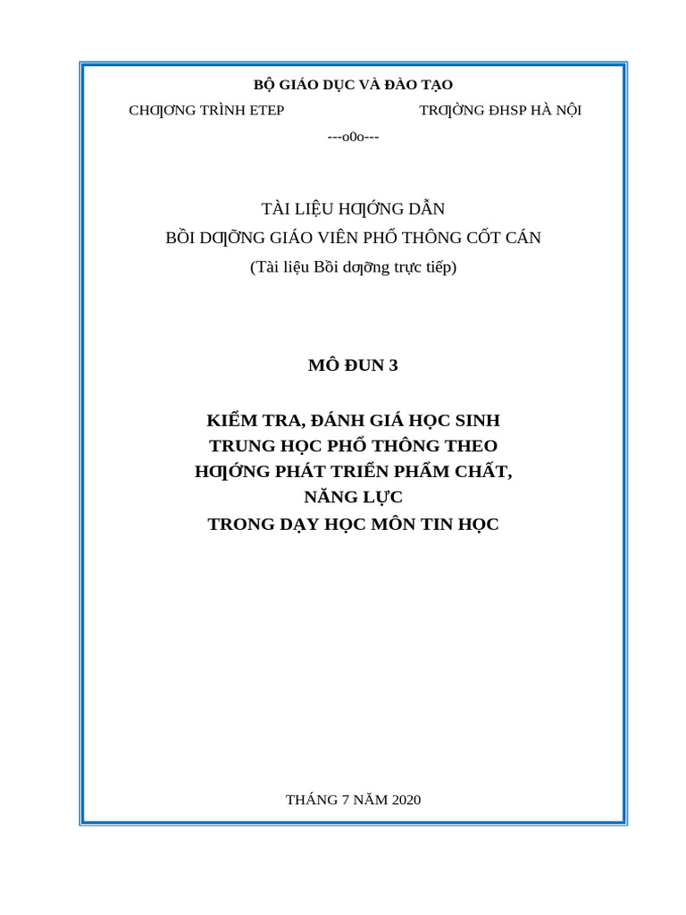 5.NCT (2022) - Kiem Tra Danh Gia HS - THPT | PDF