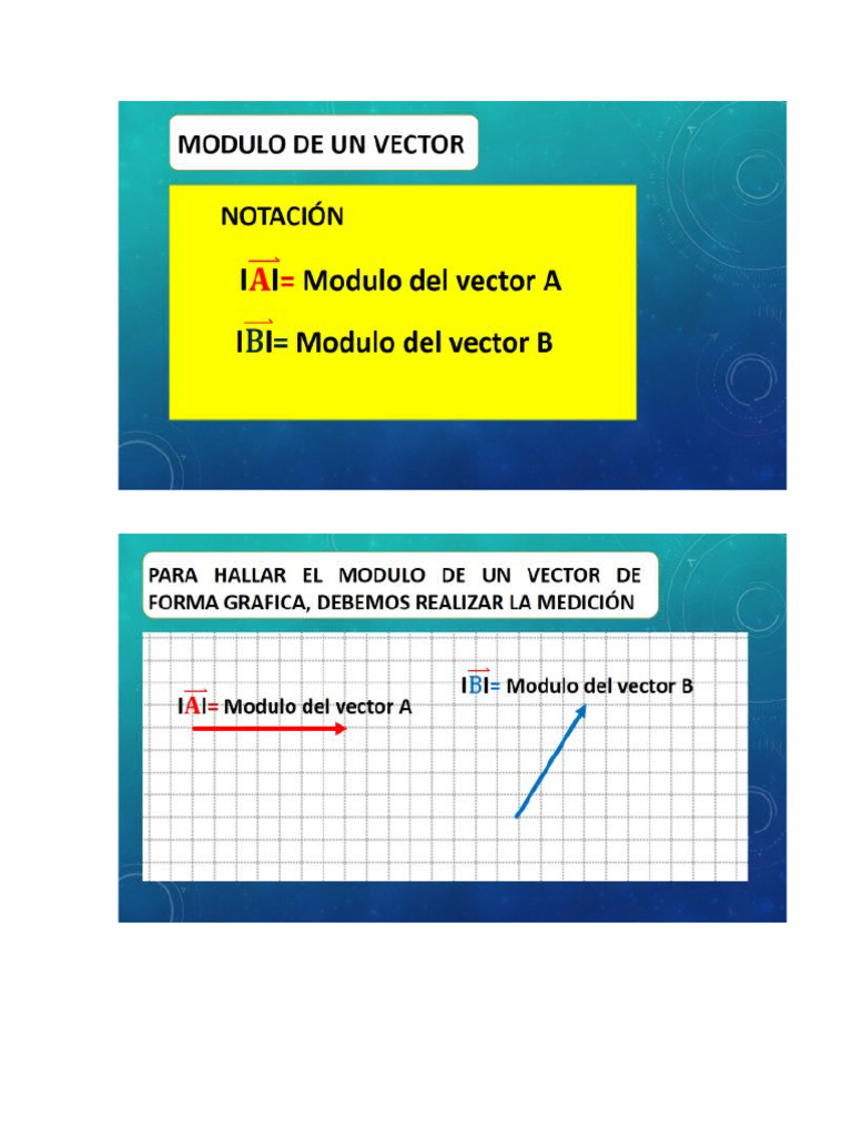MODULO DE UN VECTOR (2) | PDF