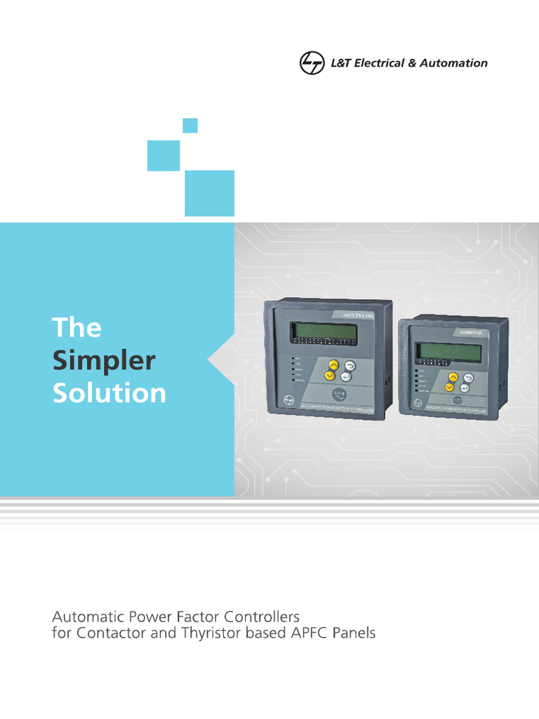 Power Factor Controller System | PDF
