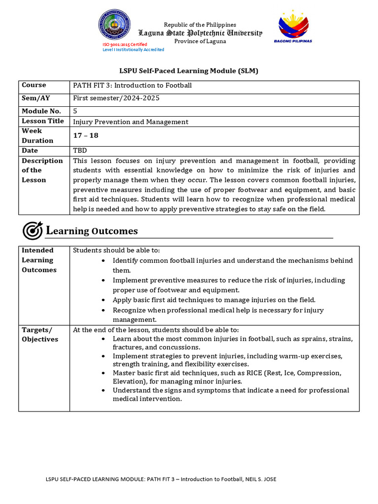 Path Fit 3 - Cbaa - SLM 4 | PDF
