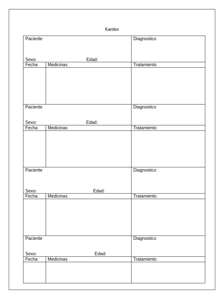 Kardex | PDF