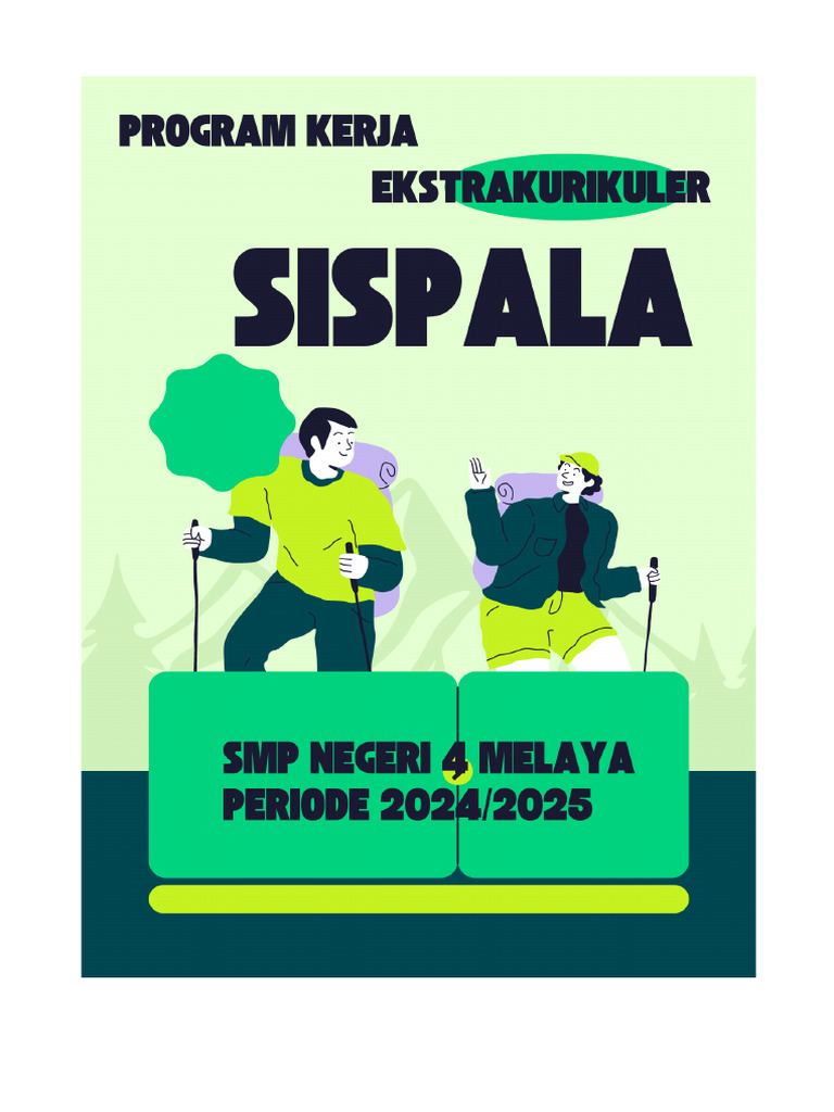 Program Kerja Sispala | PDF