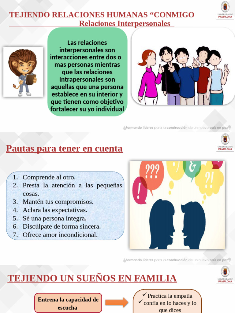 Relaciones Interpersonales | PDF