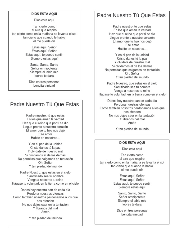 alabanzas catolicas | PDF