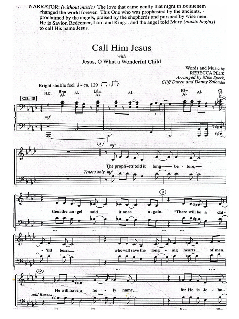 Call Him Jesus | PDF