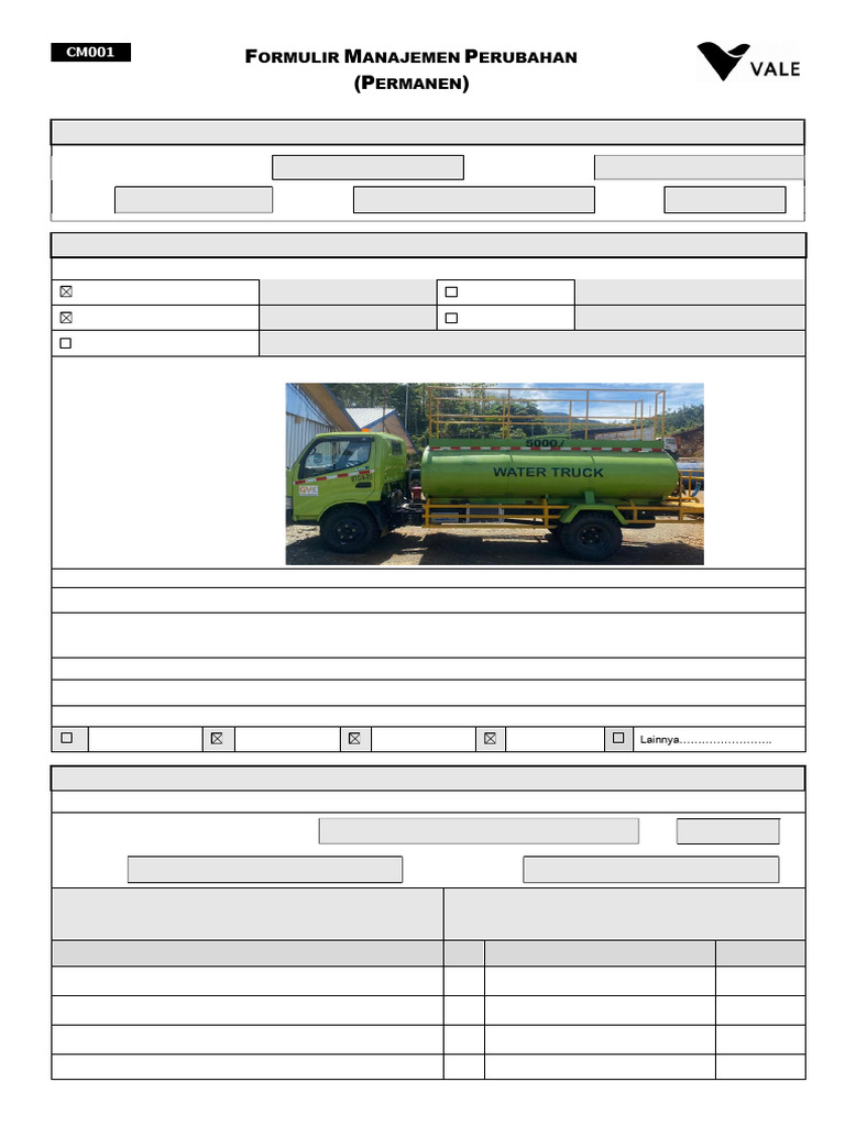 Moc-Kir Tanki Water Truck PT - GVK | PDF