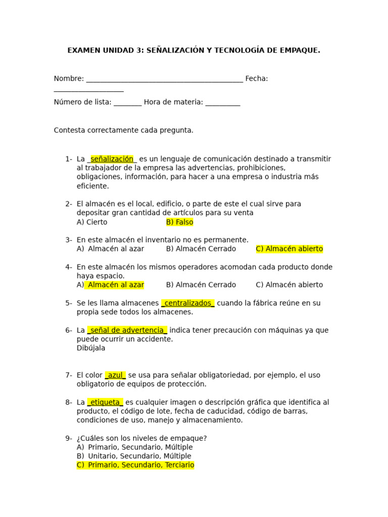 Examen Tec | PDF