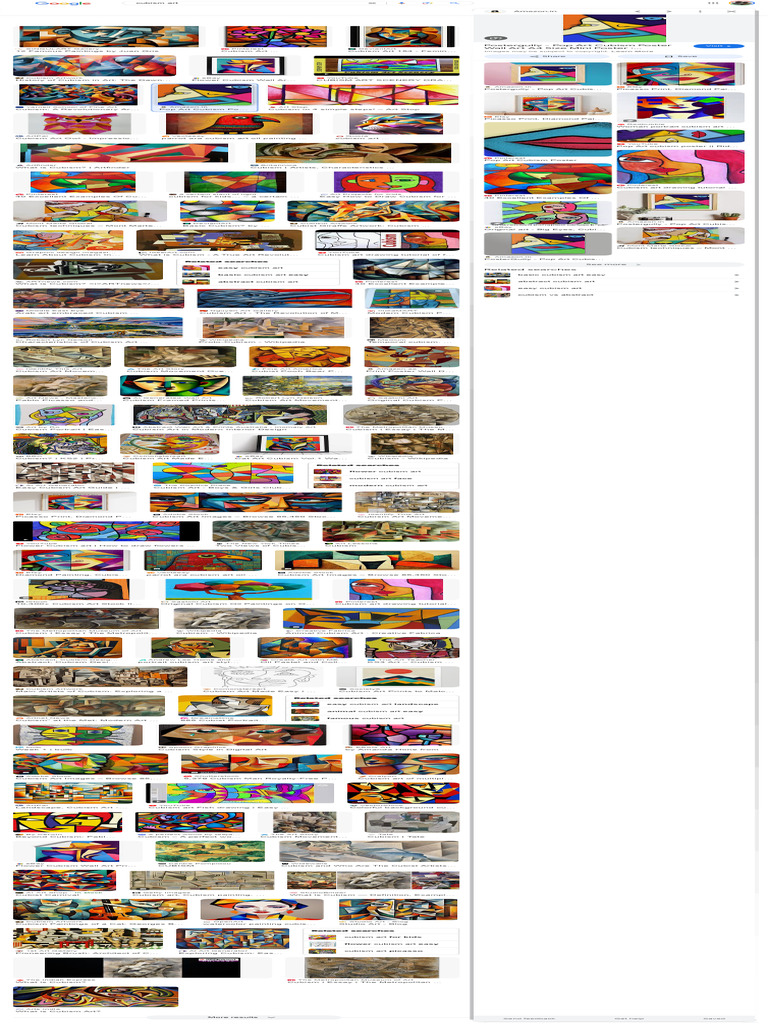 Cubism Art - Google Search | PDF