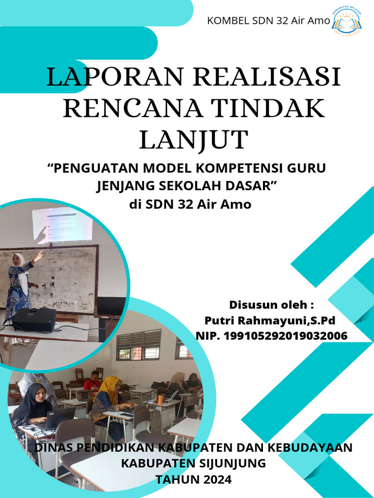 Laporan Realisasi RTL Kompetensi Guru | PDF