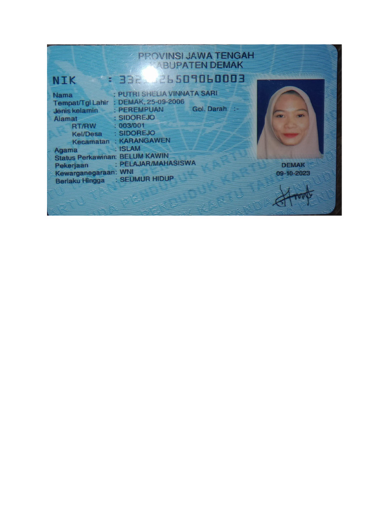 Putri KTP | PDF