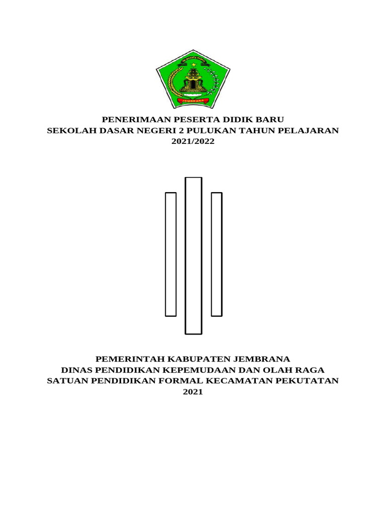 SK Panitia PPDB TP 2021 - 2022 | PDF