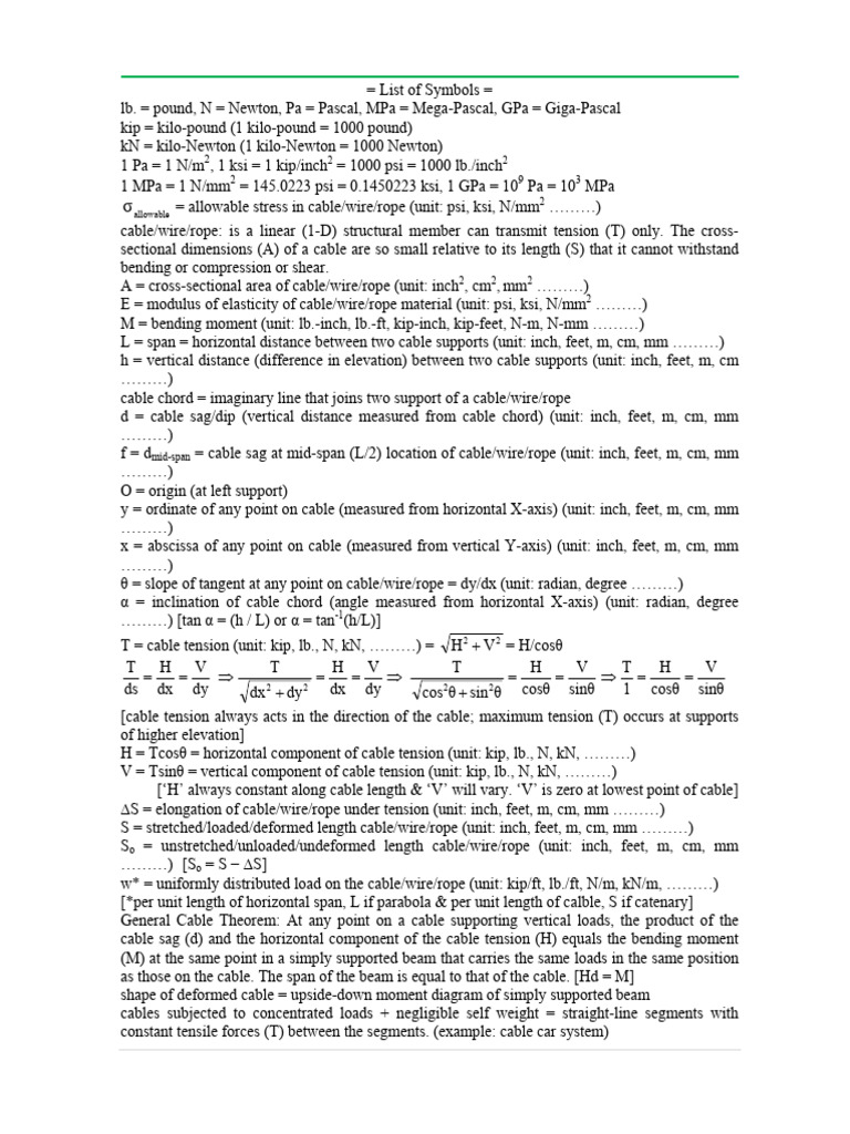 solved problem_cables | PDF