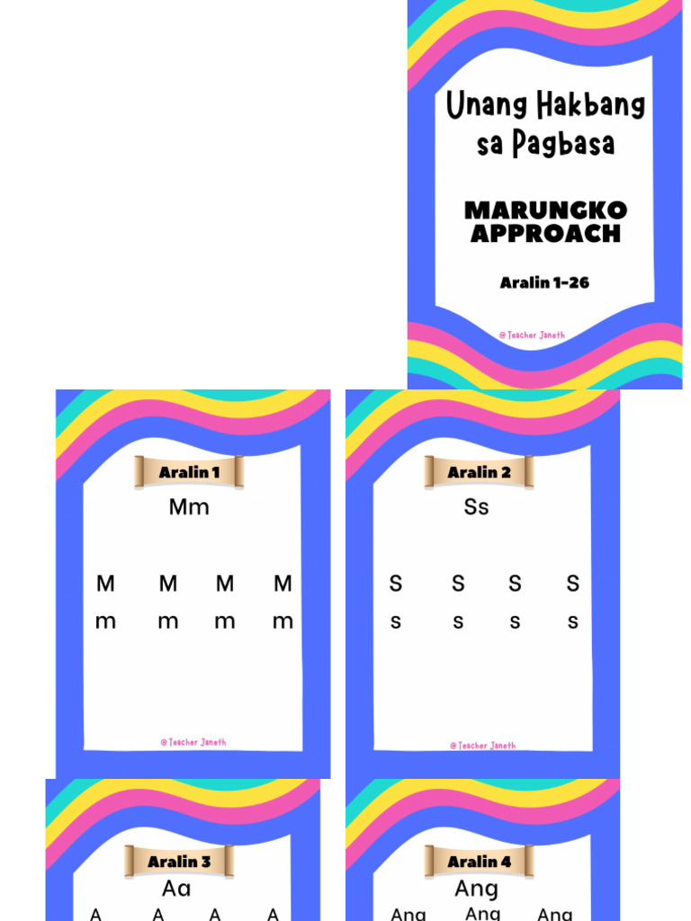 Marungko Approach | PDF