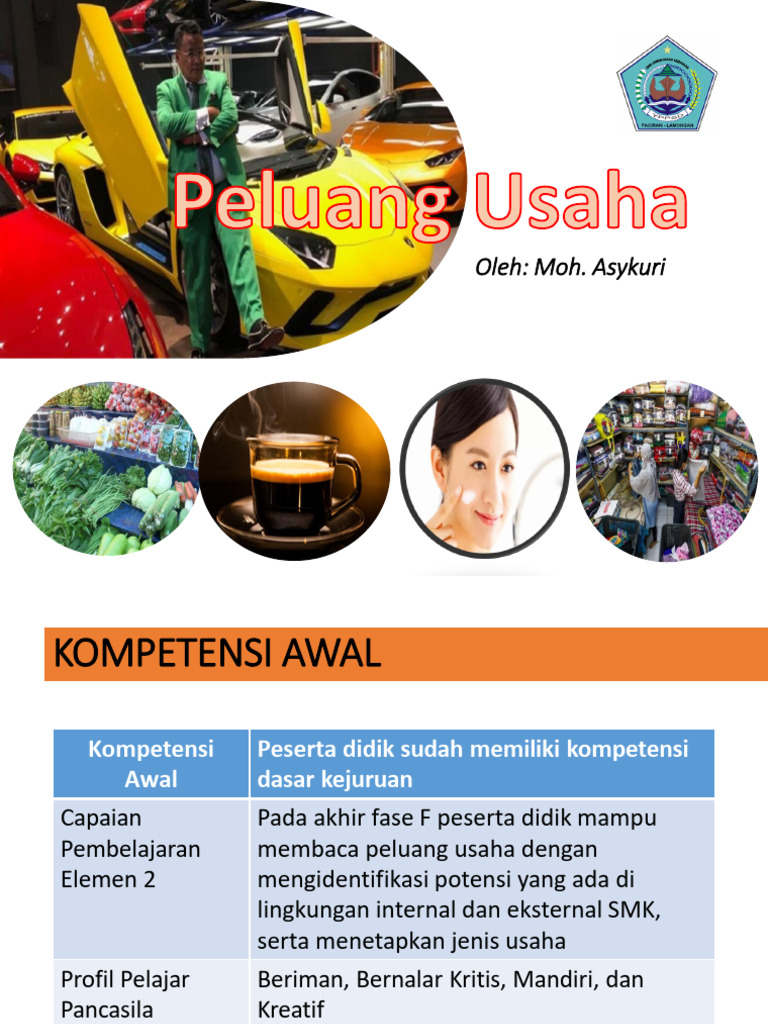 Tm1-Peluang Usaha | PDF