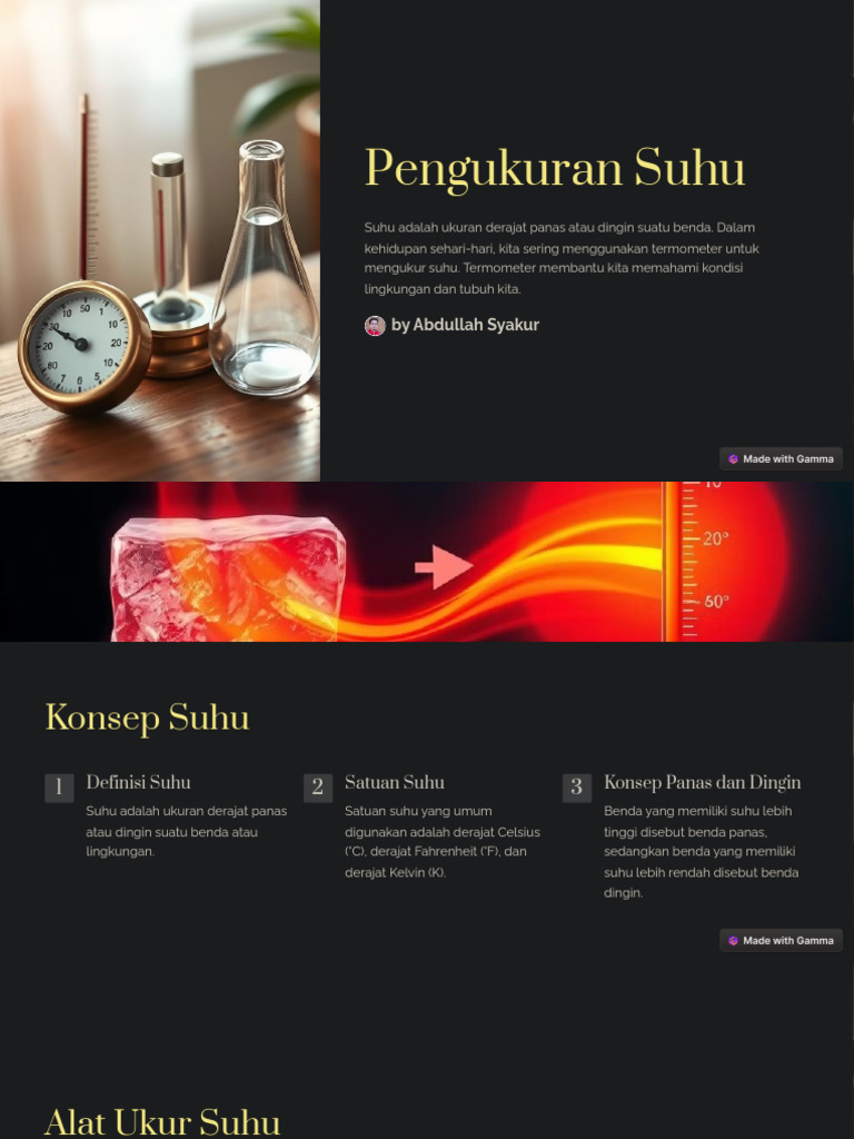 Pengukuran Suhu | PDF