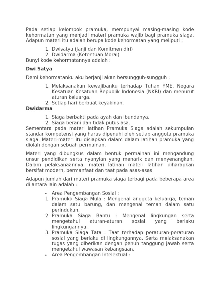 Siaga Dwi Satya | PDF