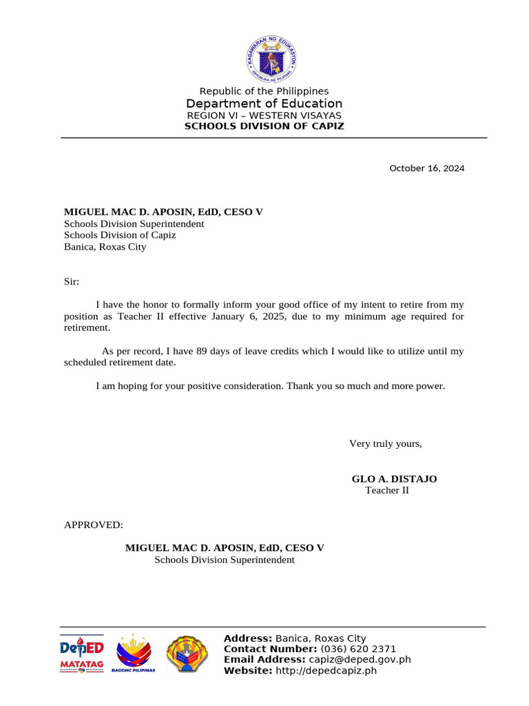 (3 Copies A4) Intent Letter | PDF