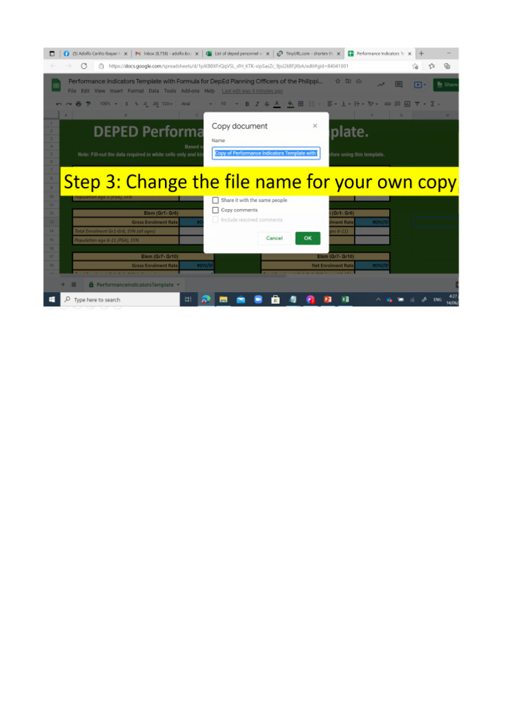 Performance-Indicators-Template-with-Formula | PDF