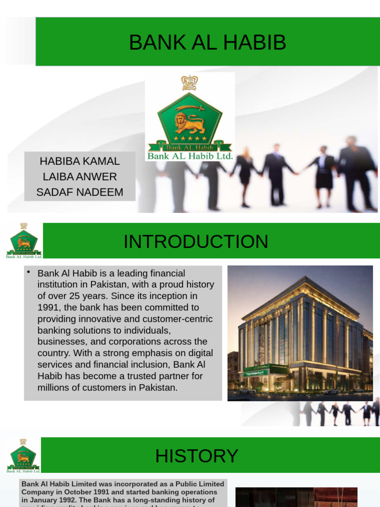 Bank Al Habib 222 | PDF