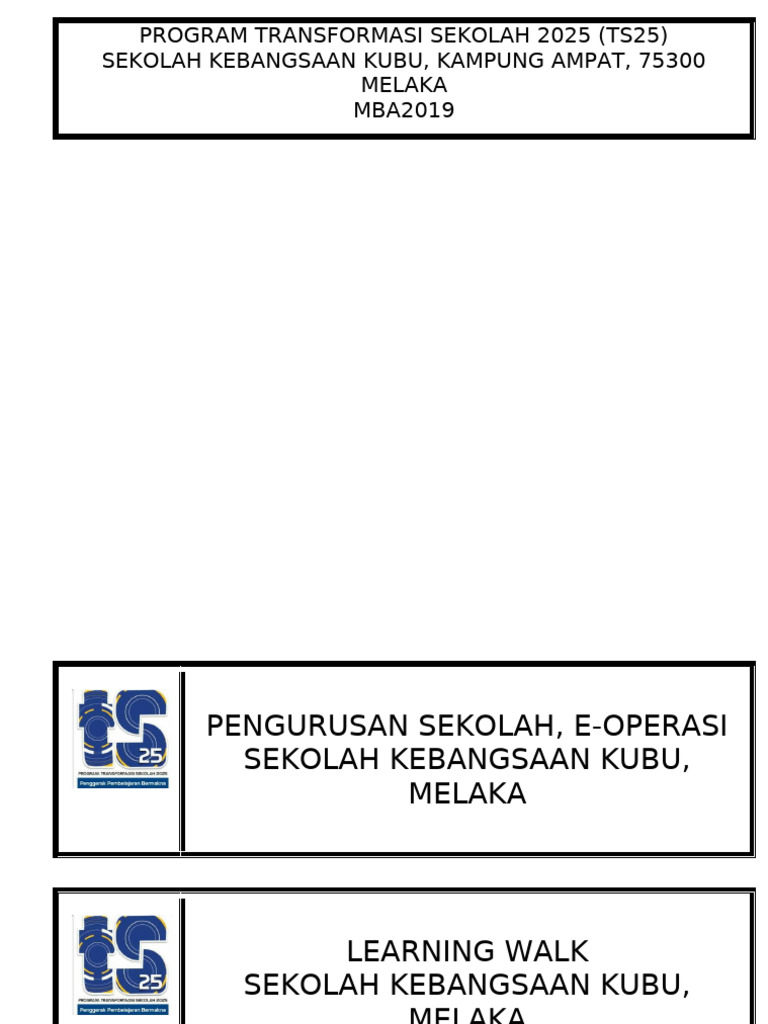 Tulang Fail TS25 | PDF