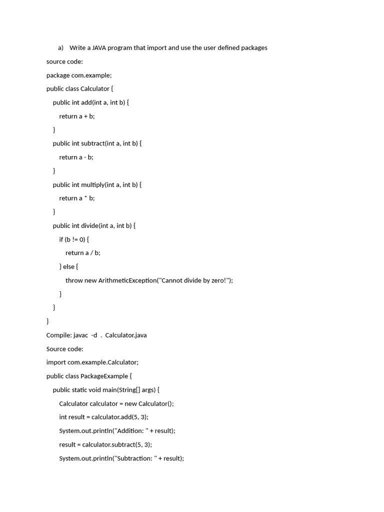 java Experiment 8 | PDF java Experiment 8 | PDF