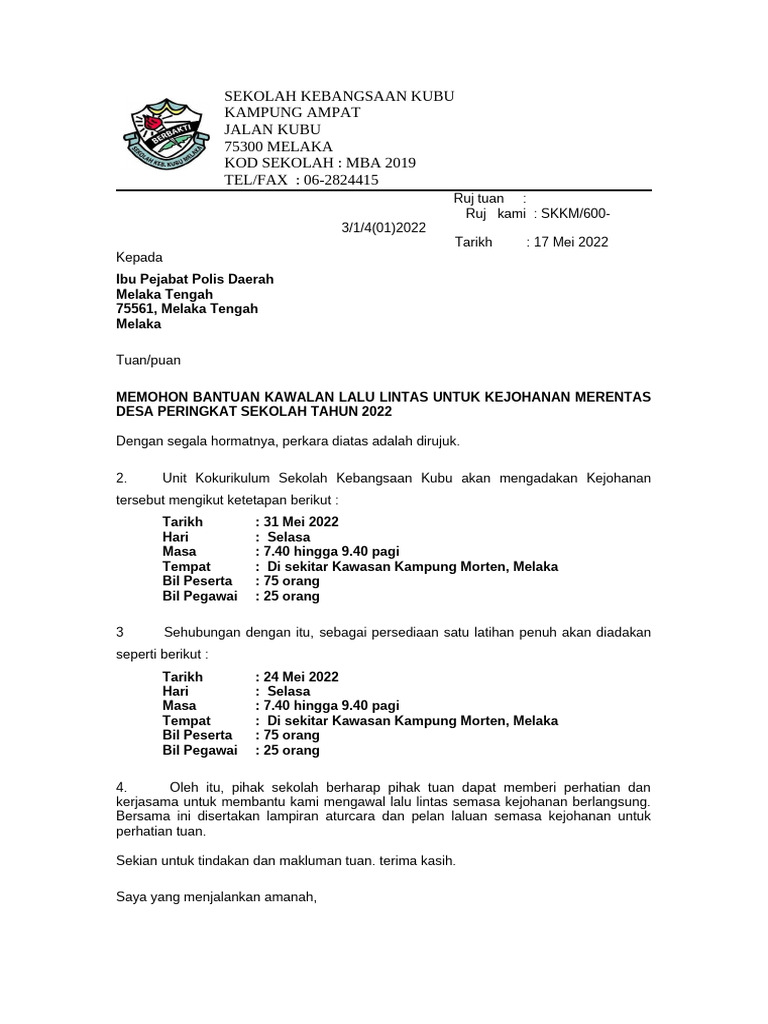 Bantuan PDRM Merentas Desa | PDF