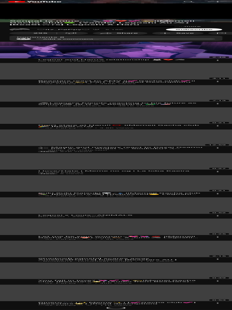 Senpai Is Mine... ?? ??meme Gacha Club? (Yander Legoshi Au?) (BeaSt RS ...