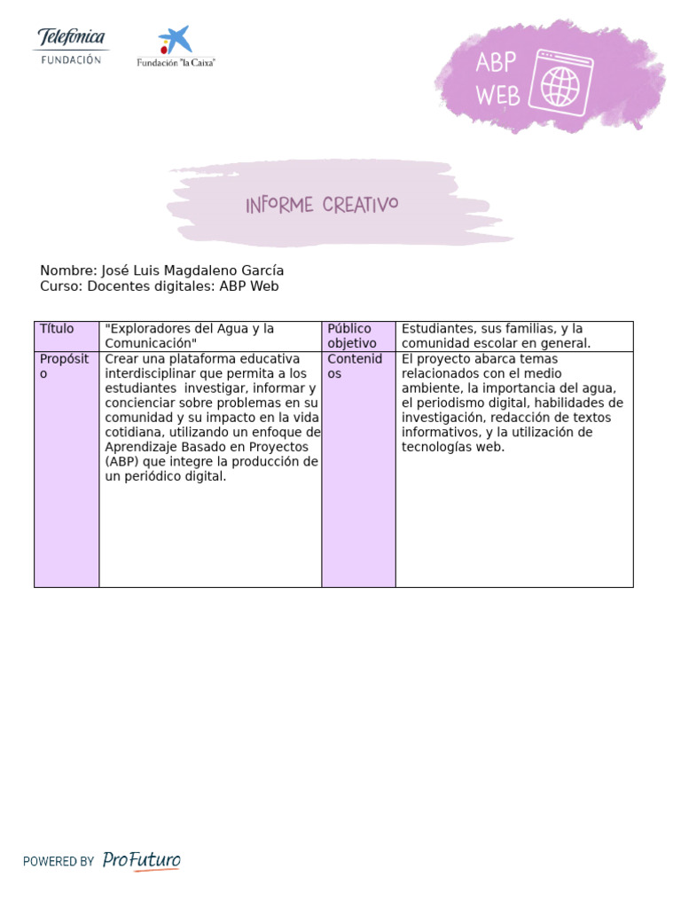 ABP Web Ejecución | PDF | Ciencia y matemáticas