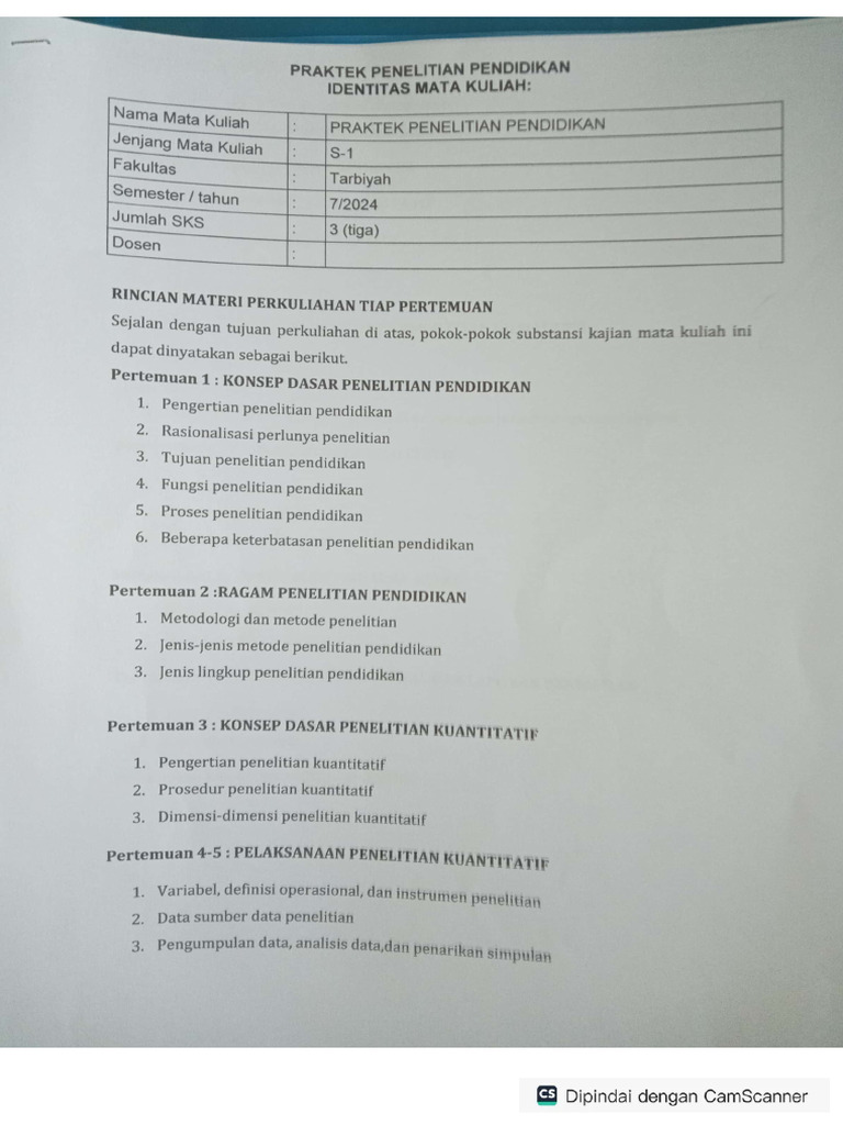 PPL Semester 7 | PDF