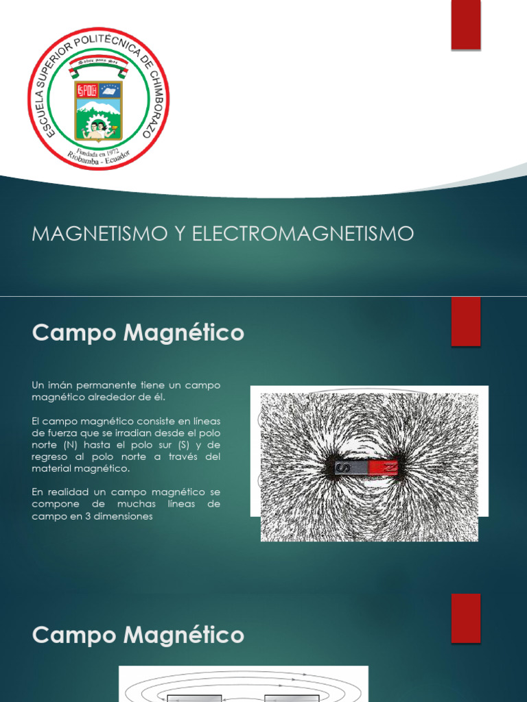 Clase 1 y 2. MAGNETISMO Y ELECTROMAGNETISMO | PDF