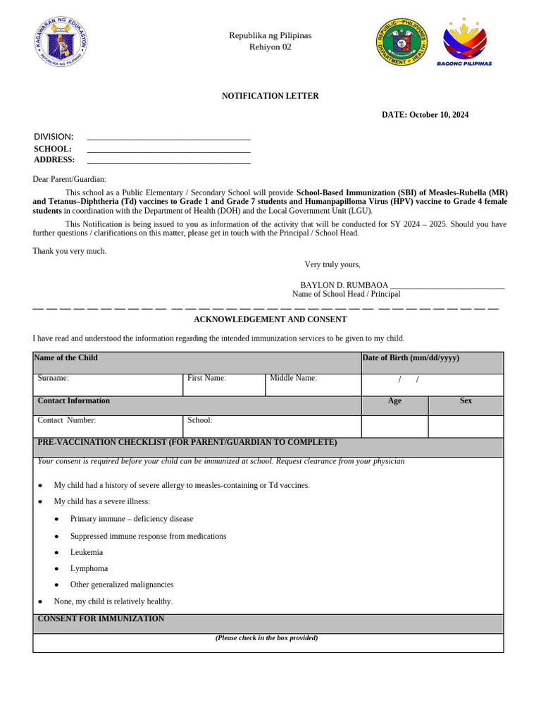 SBI-Consent-_-Waiver-Form-2024 | PDF