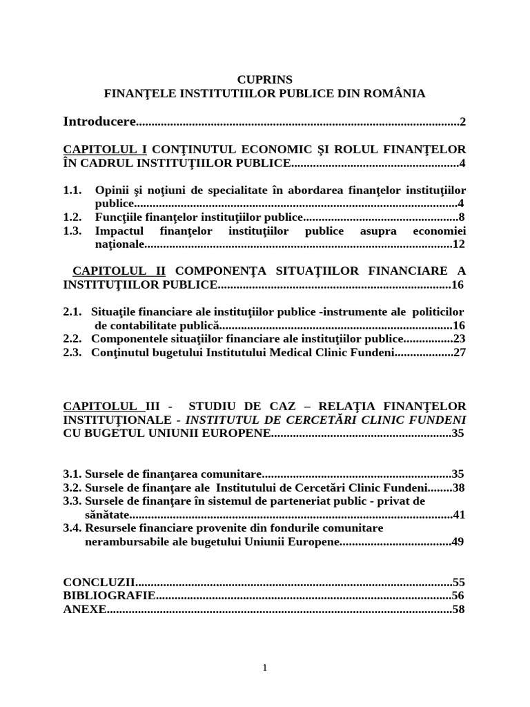 Finantele Institutiilor Publice Din Romania - Rectificare | PDF