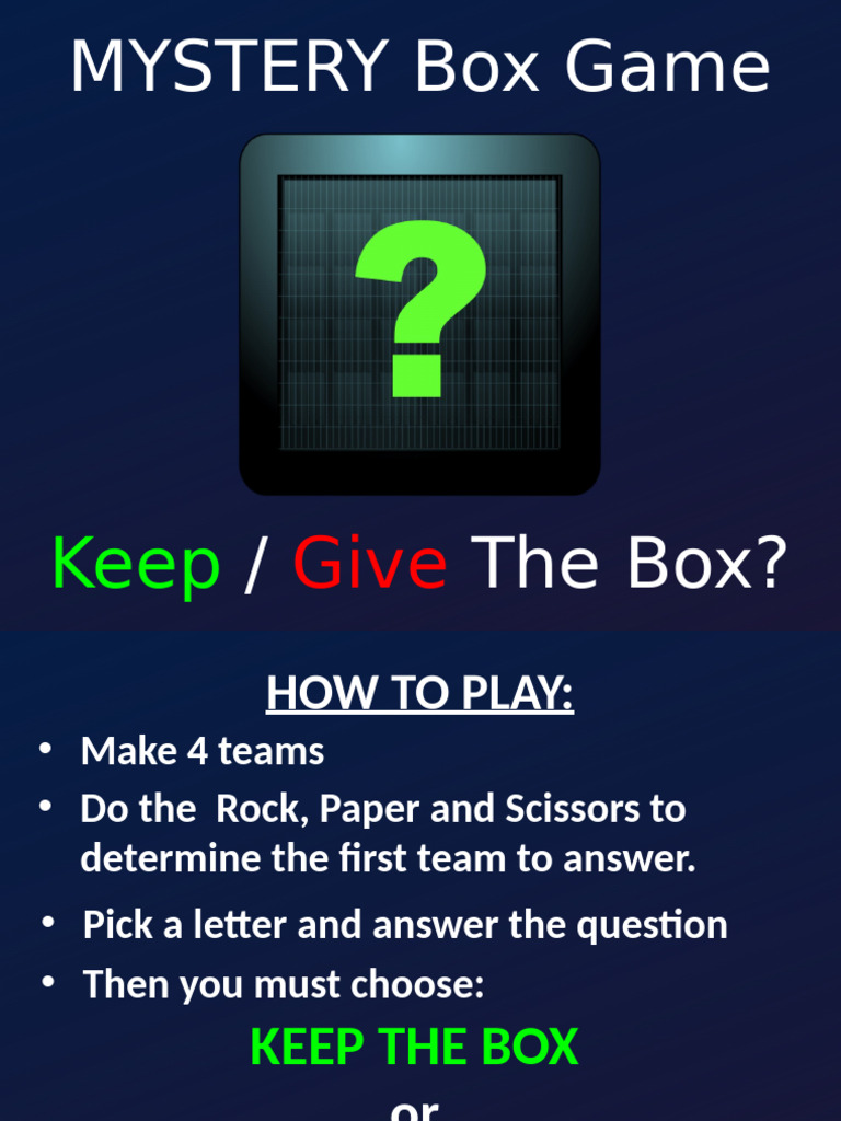 Midtem MST Mystery Game | PDF