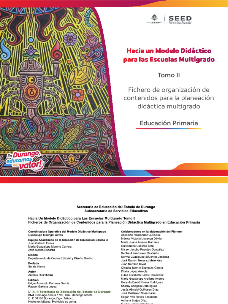Libro Multigrado Tomo II Primaria (Julio 2024) | PDF