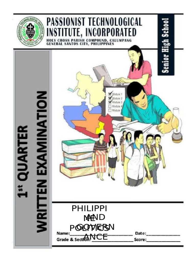 PPG 1ST Quarter Exam | PDF