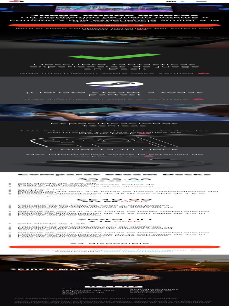 Presentamos Steam Deck OLED | PDF