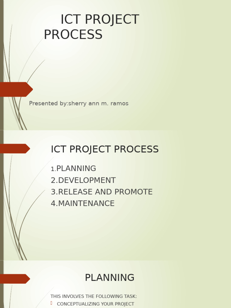 Ict Project Process | PDF
