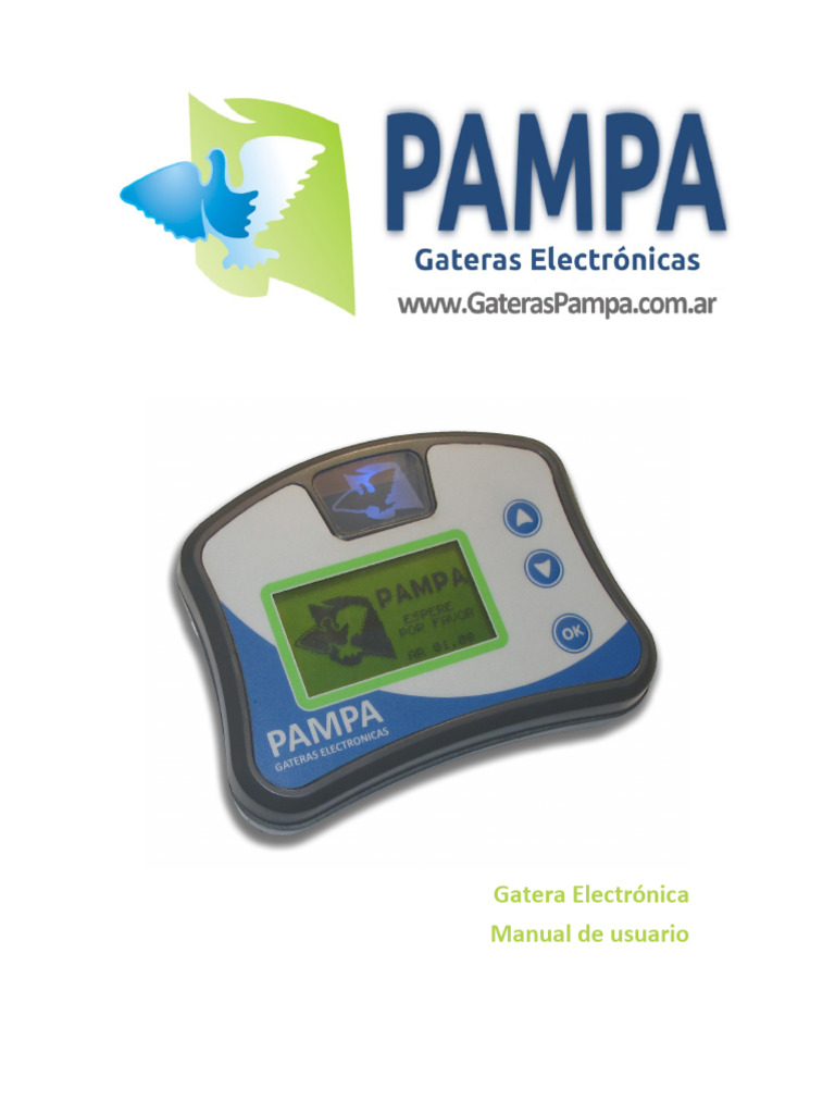 Gatera Electrónica PAMPA II: Manual Usuario | PDF