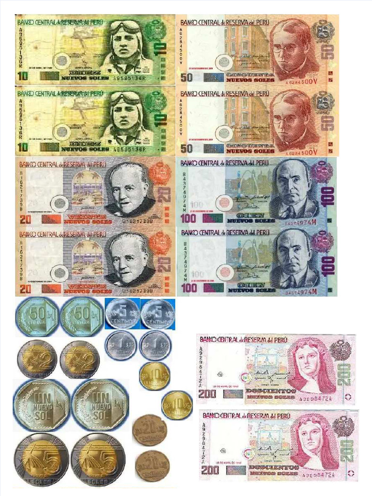 PDF Billetes y Monedas Del Peru Compress | PDF