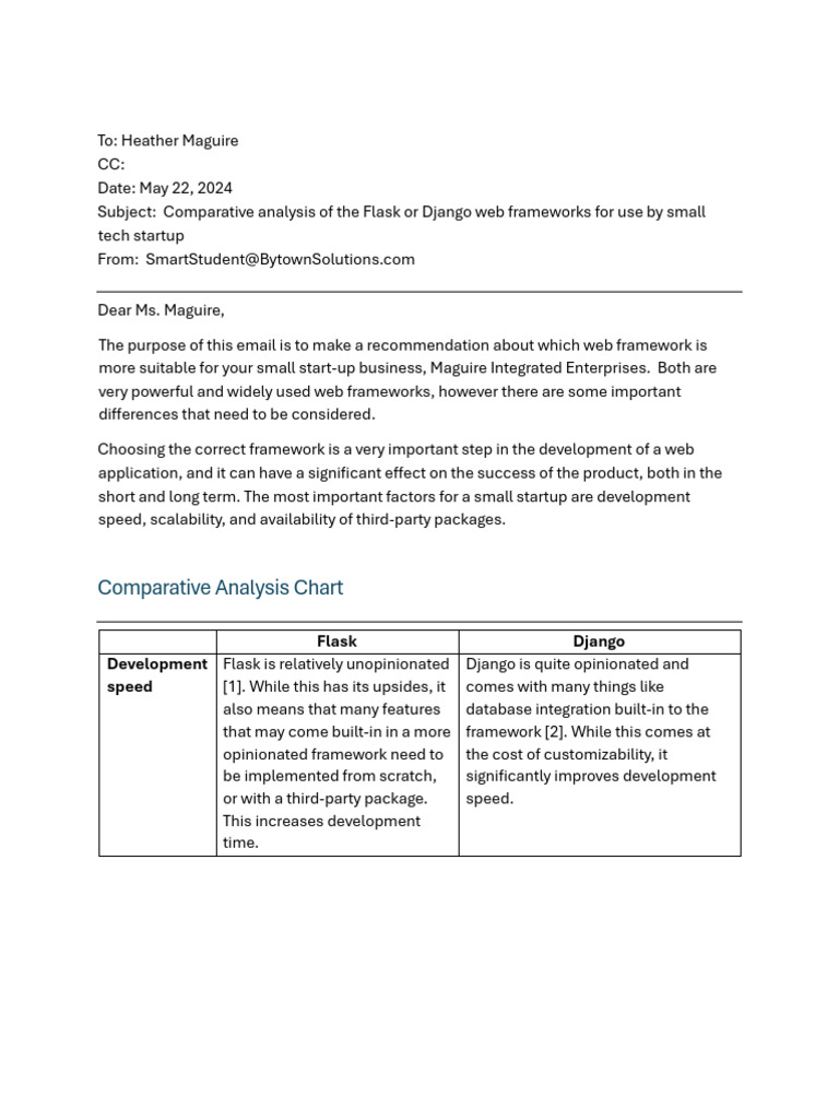 A+ Client REcommendation Email | PDF