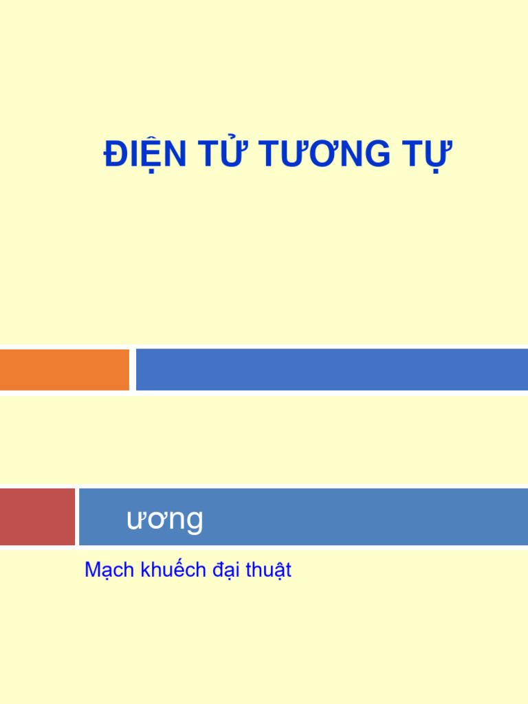 Analog Electronics Full | PDF