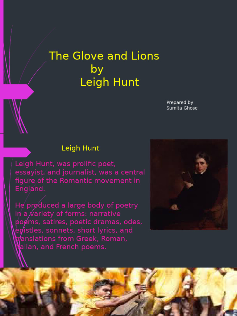 The Glove and Lions | PDF