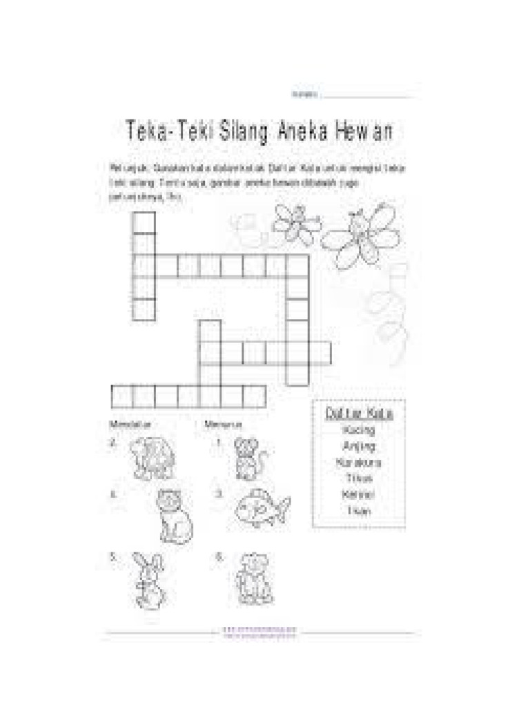 Tts Aneka Hewan | PDF