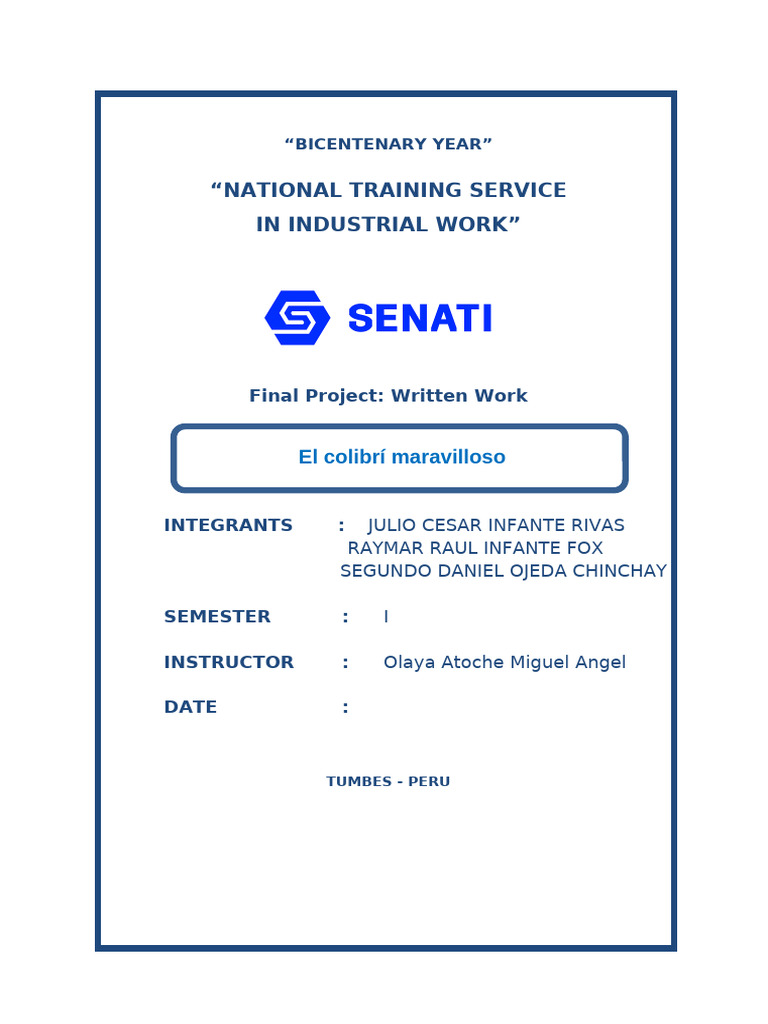 Entregable de Ingles 01 | PDF