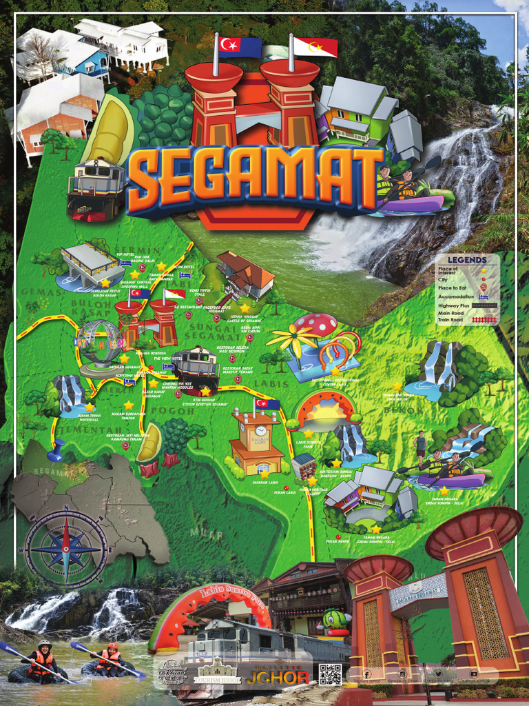 Segamat Fun Map | PDF